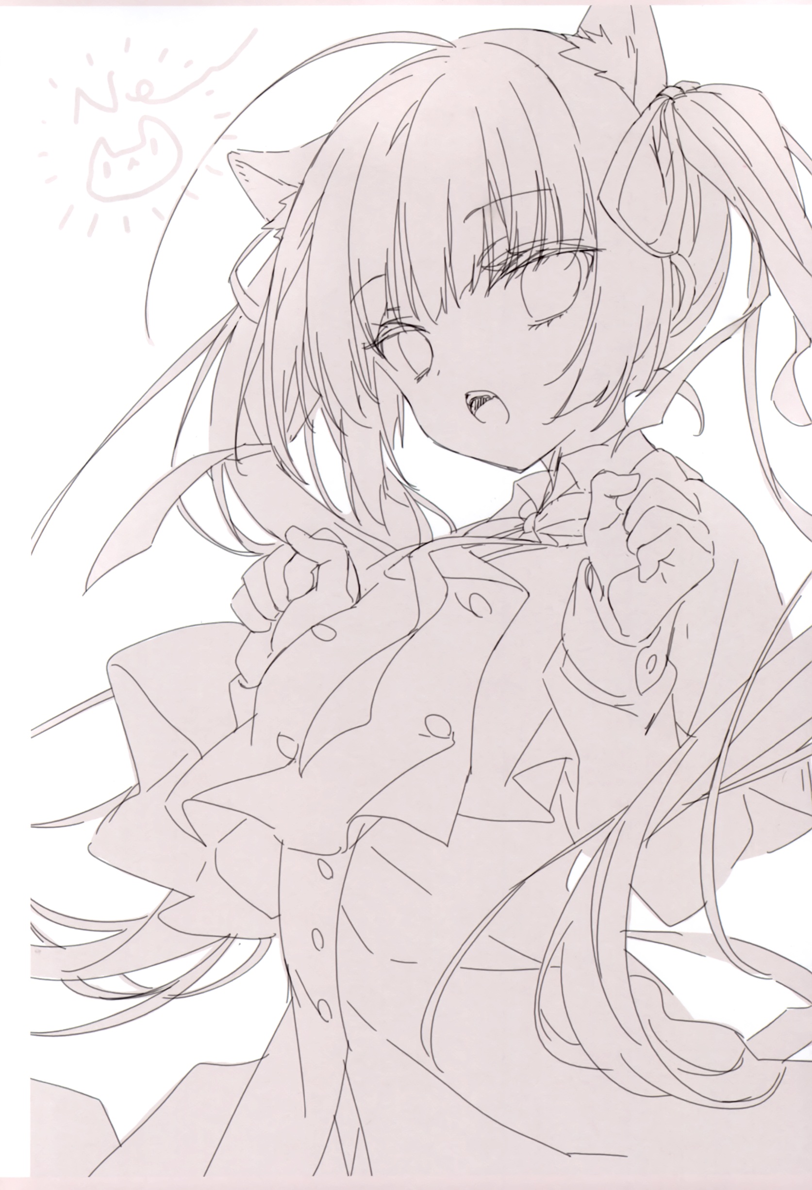 makura necotoxin inugami kira sakura no sakura no toki honma misuzu animal ears nekomimi seifuku ...